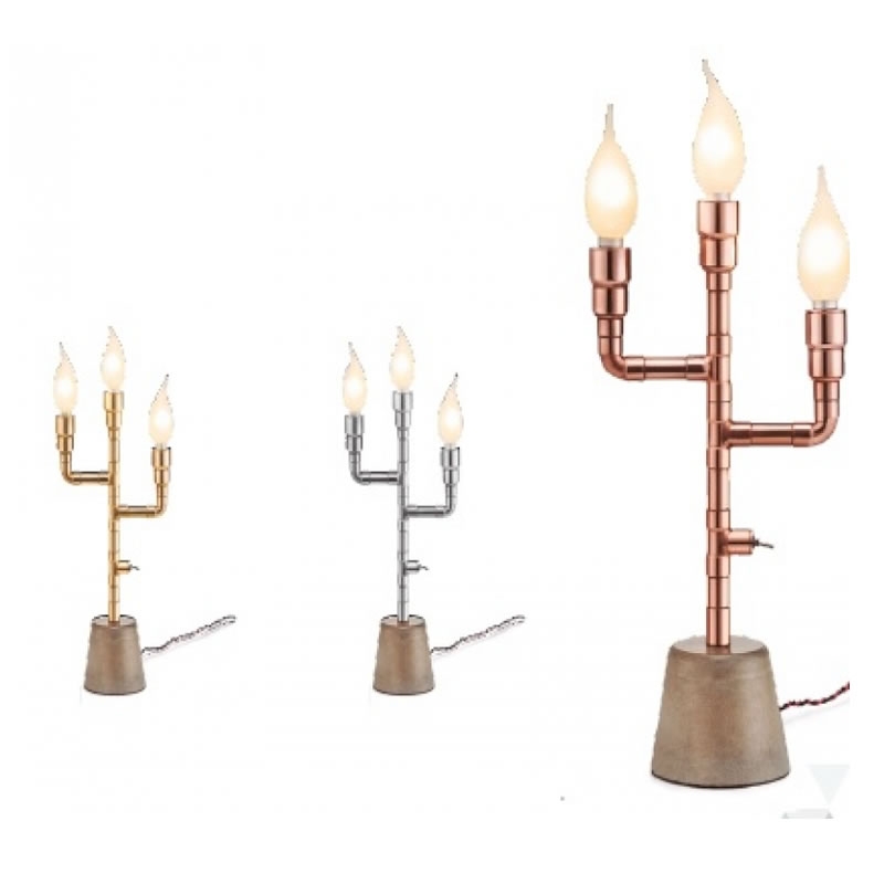 Luminária de mesa Edwin - Luminárias de mesa/ Abajures - Duo Light & Design